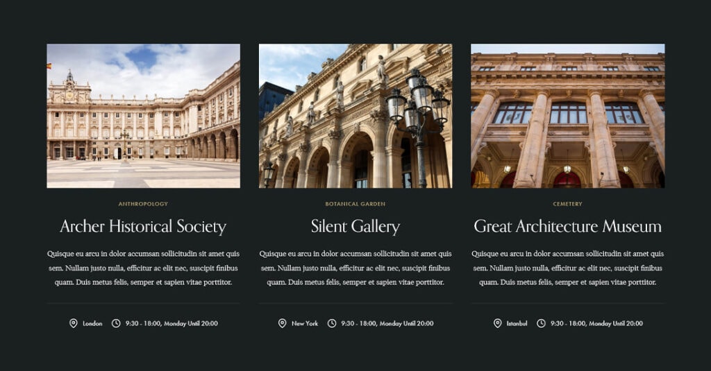 Loquet - Museum, History & Art Gallery WordPress Theme | Gloria Themes