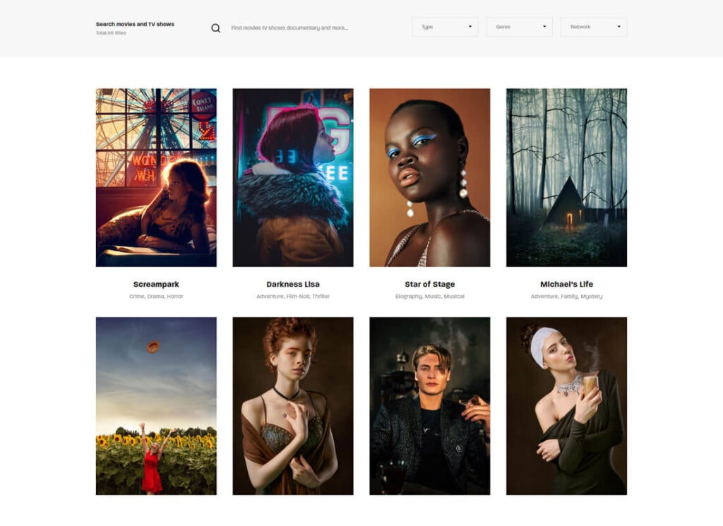 Noxe - Movie Studios, Filmmakers & Movie Theme | Gloria Themes