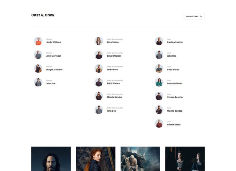 Noxe - Movie Studios, Filmmakers & Movie Theme | Gloria Themes