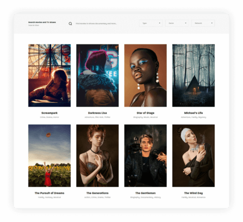 Noxe - Movie Studios, Filmmakers & Movie Theme | Gloria Themes
