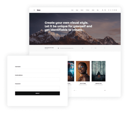 Noxe - Movie Studios, Filmmakers & Movie Theme | Gloria Themes