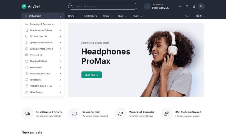 20+ Digital Products WooCommerce Themes for WordPress | Gloria Themes