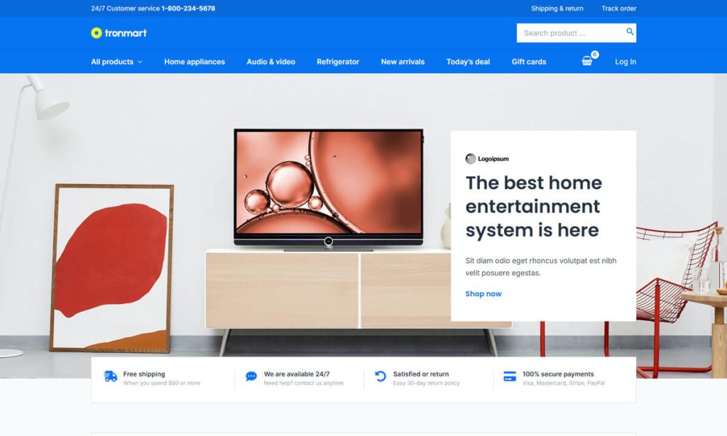 22+ Electronic Store WooCommerce Themes for WordPress in 2024 | Gloria ...